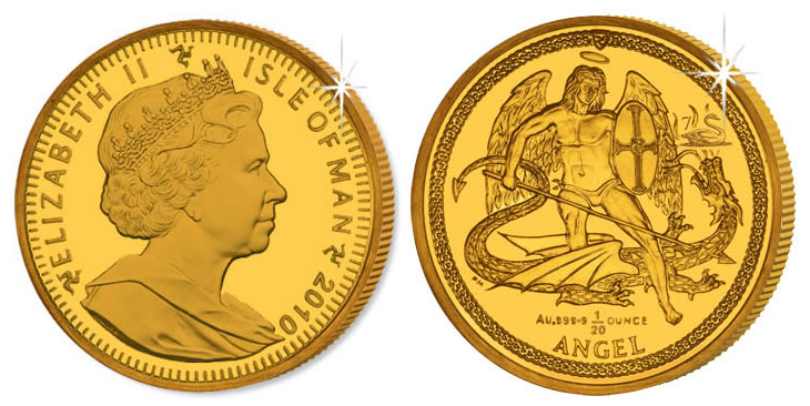 2010 Gold Coin Features Archangel Michael Slaying Dragon | CoinNews
