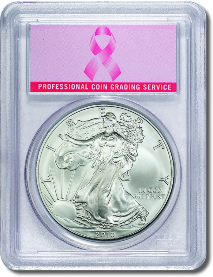 Goldline and PCGS Honor Breast Cancer Awareness Month with Pink Ribbon ...