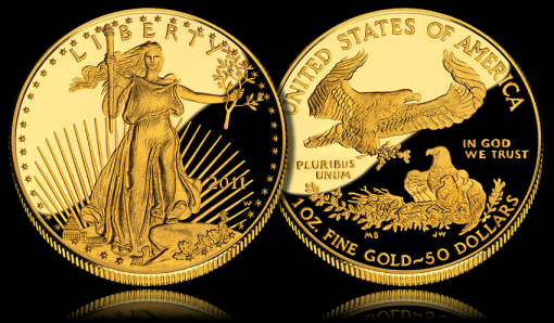 US Mint's Largest 2011 American Gold Eagle Proof Coin Sells Out | CoinNews