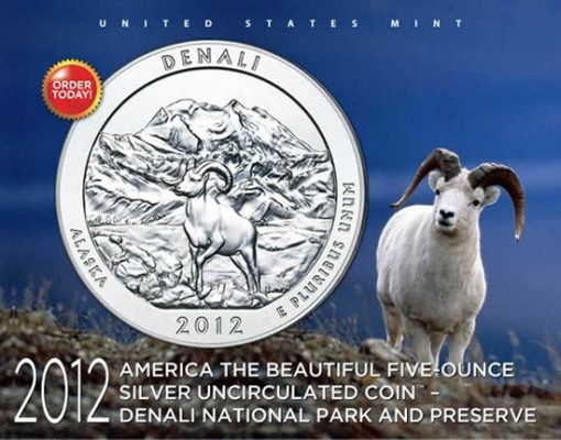 Denali National Park 5 Oz Silver Uncirculated Coin Released | CoinNews