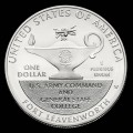 2013 5-Star Generals Commemorative Coins in Gold, Silver and Clad ...