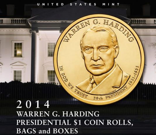 US Mint Sales: Harding US Mint Sales: Harding $1 Coins Debut Coins ...