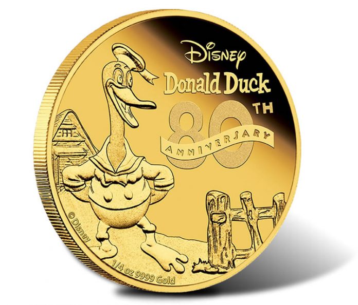 Donald Duck 80th Anniversary Coins Continue Disney Series | CoinNews
