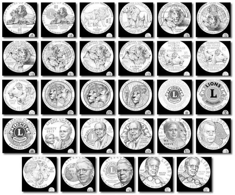 2017 Lions Clubs Commemorative Coin Designs Recommended | CoinNews