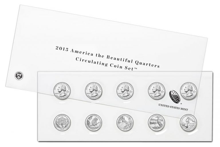 10-Coin Set of Circulating 2015 America the Beautiful Quarters | CoinNews