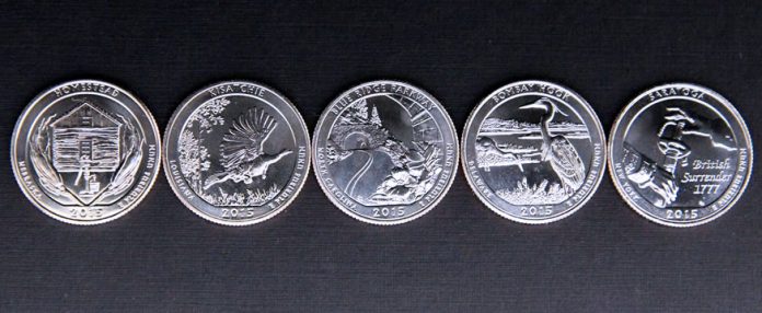 10-Coin Set of Circulating 2015 America the Beautiful Quarters | CoinNews