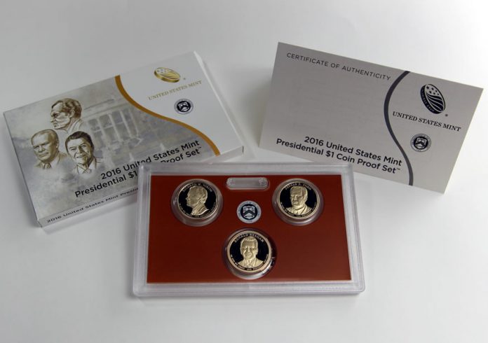 2016 Presidential 2016 Presidential $1 Coin Proof Set Photos and Debut ...