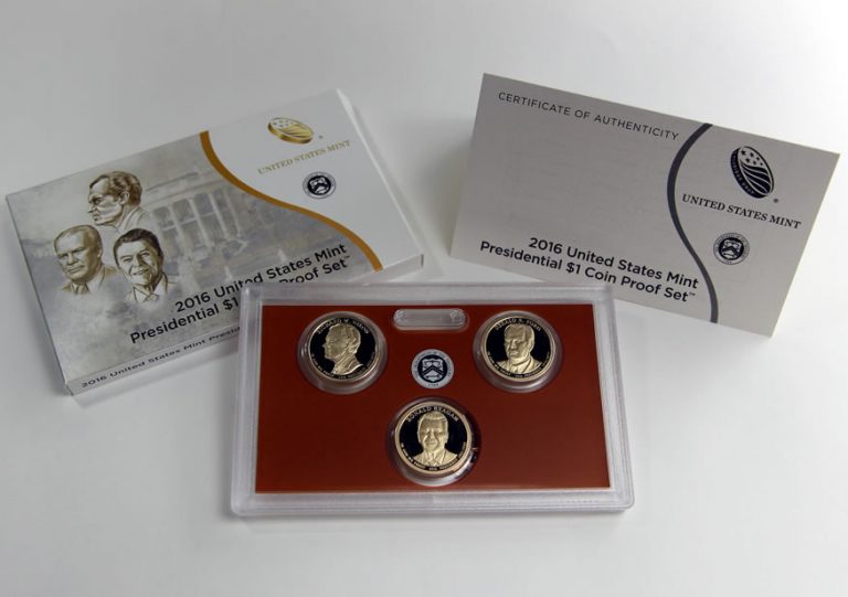 2016 Presidential 2016 Presidential $1 Coin Proof Set Photos and Debut ...