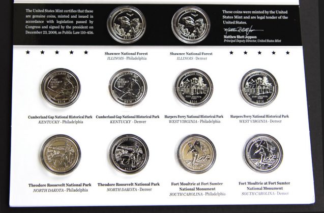2017 Quarters Released in 10-Coin Uncirculated Set for Collectors ...