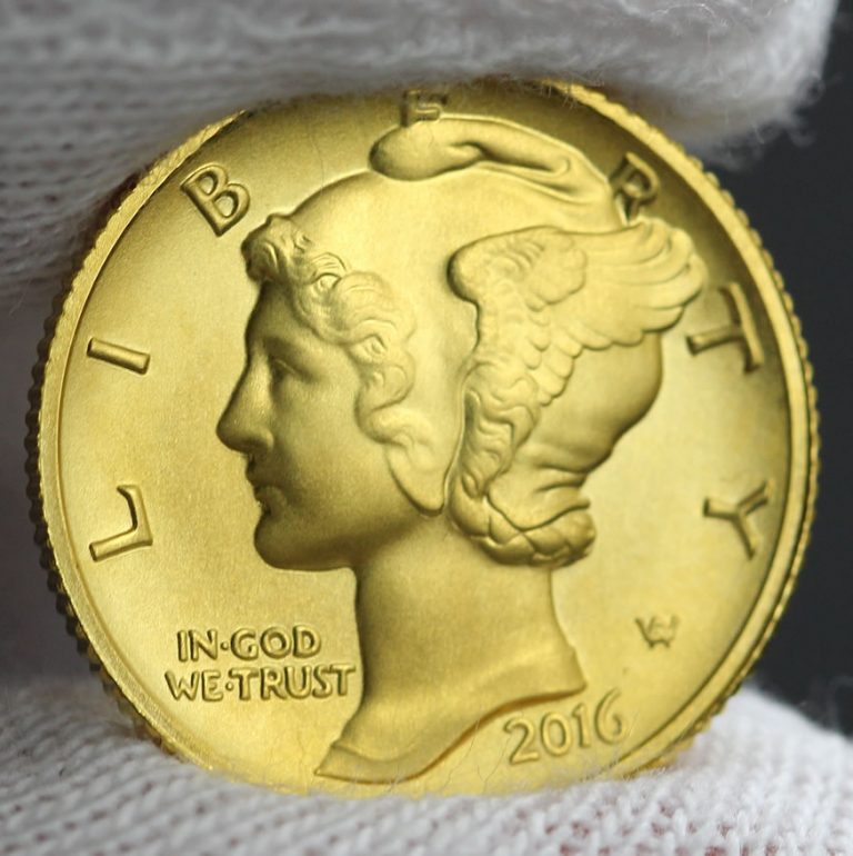 2016 Mercury Dime Centennial Gold Coin Photos | CoinNews