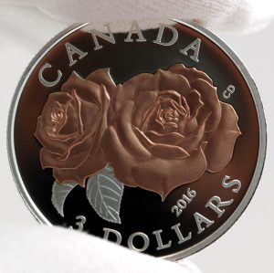 Canadian 2016 Queen Elizabeth Rose Silver Coin Photos | CoinNews