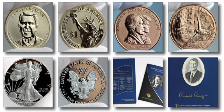 2016 Ronald Reagan Coin & Chronicles Set Photos | CoinNews