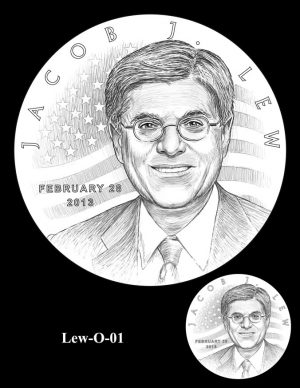 U.S. Treasury Secretary Jacob Lew Medal Designs Recommended | CoinNews