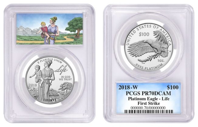 PCGS Special Labels for 2018 Platinum Eagle 'Life' Coin | CoinNews