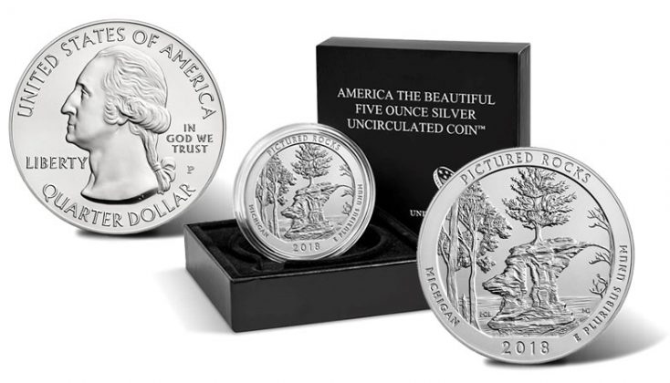 2018 Pictured Rocks 5 Oz Silver Uncirculated Coin Released | CoinNews