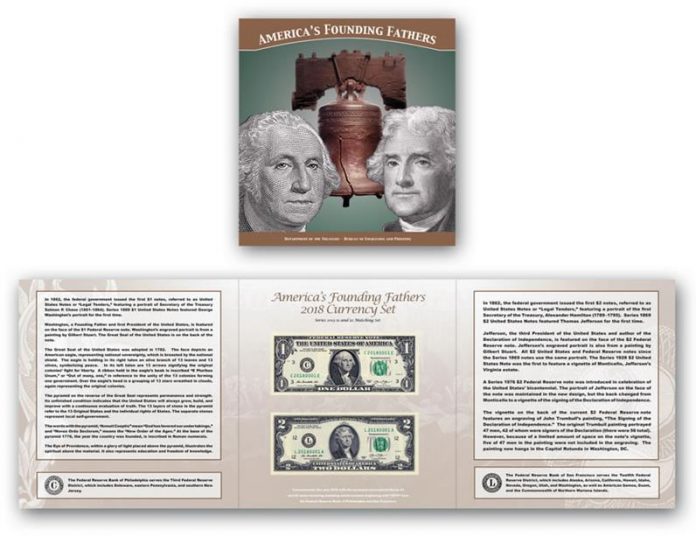 America's Founding Fathers Currency Set for 2018 | CoinNews