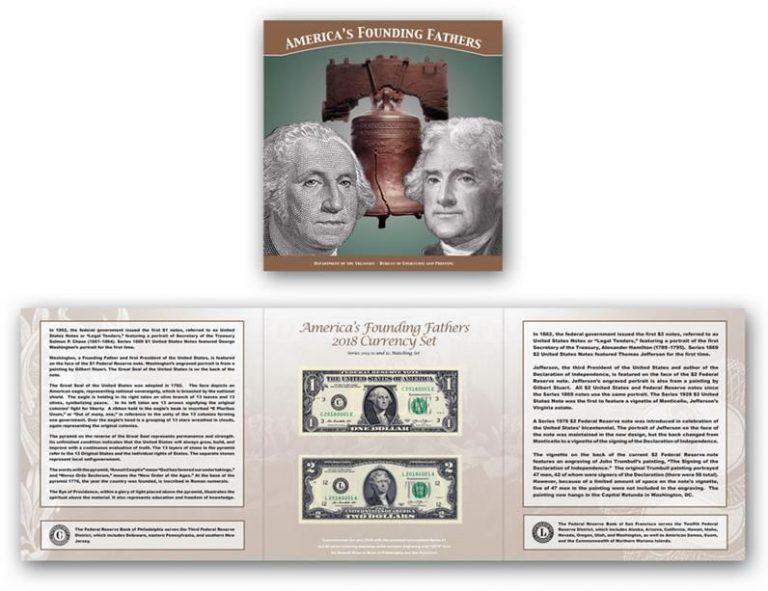 America's Founding Fathers Currency Set for 2018 | CoinNews