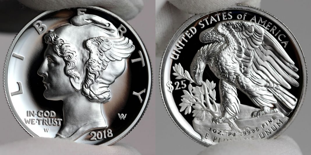 2019-W Reverse Proof American Palladium Eagle Launch | CoinNews