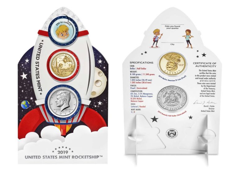 US Mint Sales: 2019 Proof Set and Rocketship Debut | CoinNews