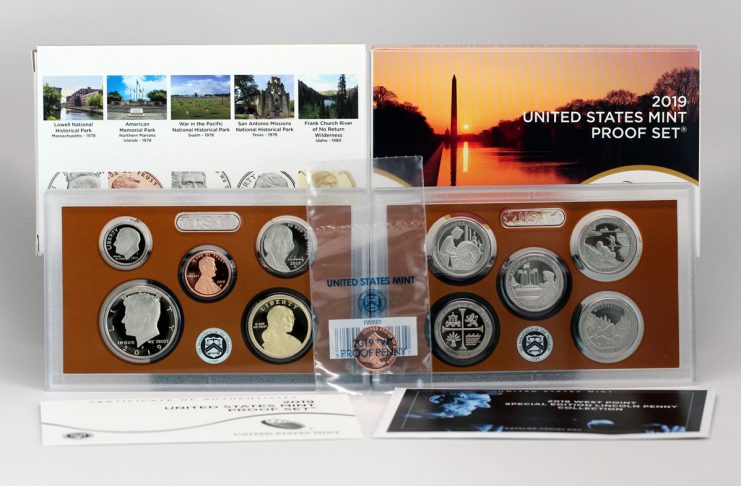 U.S. Mint 2019 Silver Proof Set Purchase Includes Reverse Proof 'W ...