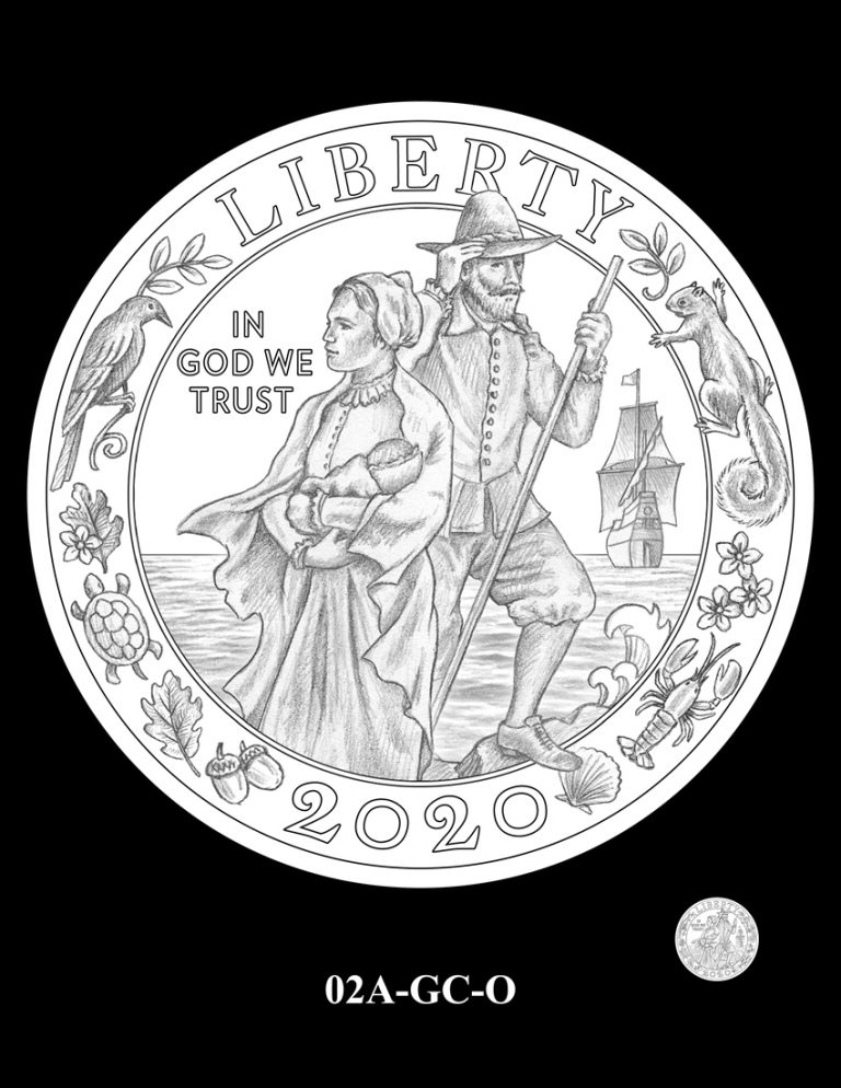 2020 Mayflower Gold Coin and Silver Medal Candidate Designs | CoinNews
