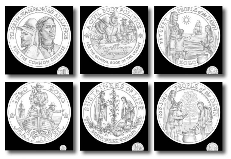 2020 Mayflower Gold Coin and Silver Medal Candidate Designs | CoinNews
