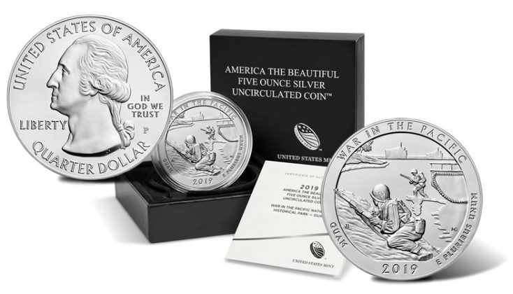 2019-P War in the Pacific 5 Oz Silver Uncirculated Coin Released | CoinNews