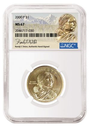 Model for the Sacagawea Dollar to Hand-Sign NGC Labels | CoinNews