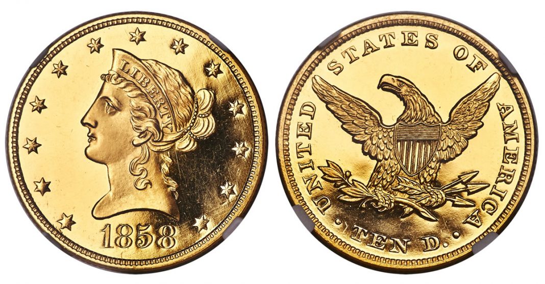 Legendary 1858 Gold Coin Highlights Heritage's April Sale | CoinNews