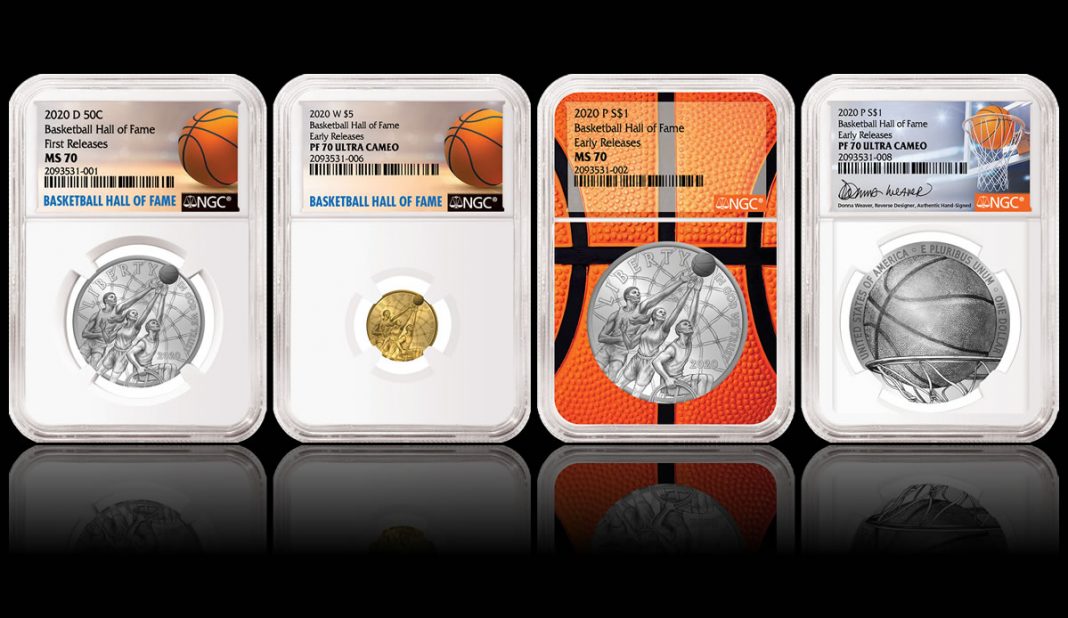 NGC Special Labels for 2020 Basketball Commemorative Coins | CoinNews
