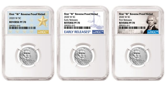 NGC Labels for 2020-W Reverse Proof Nickel | CoinNews