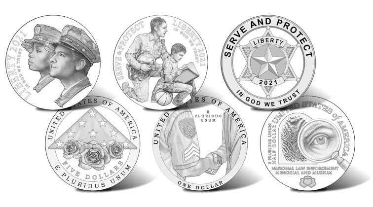 U.S. Mint Offers 2021 National Law Enforcement Commemorative Coins ...
