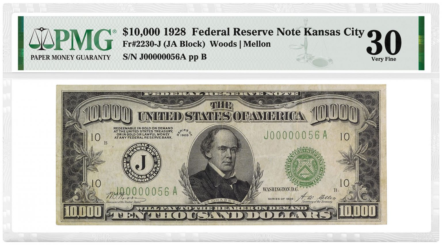 $10,000 Note Sells for Record $456,000 | CoinNews