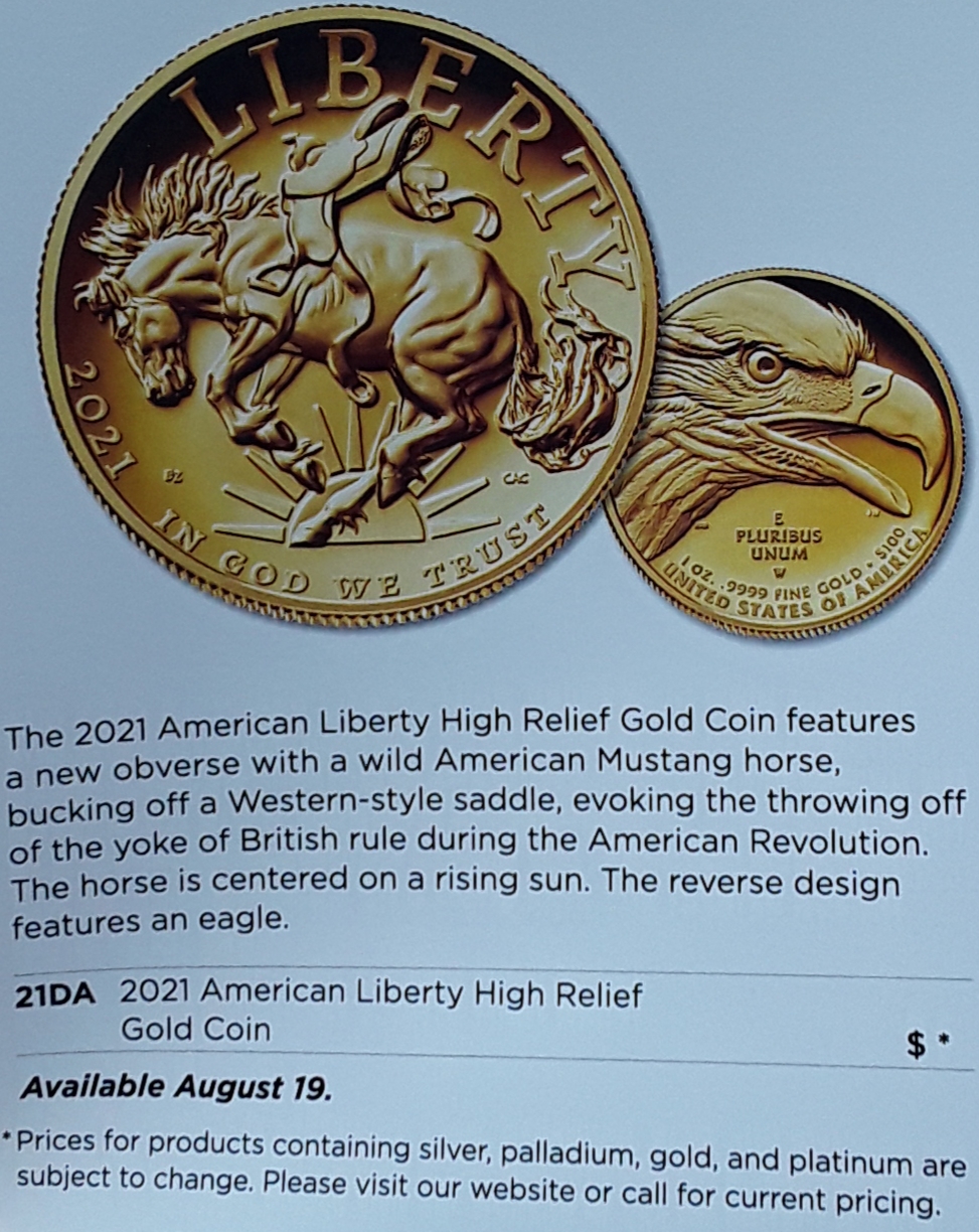 2021-W $50 Proof American Buffalo Gold Coin Released | CoinNews