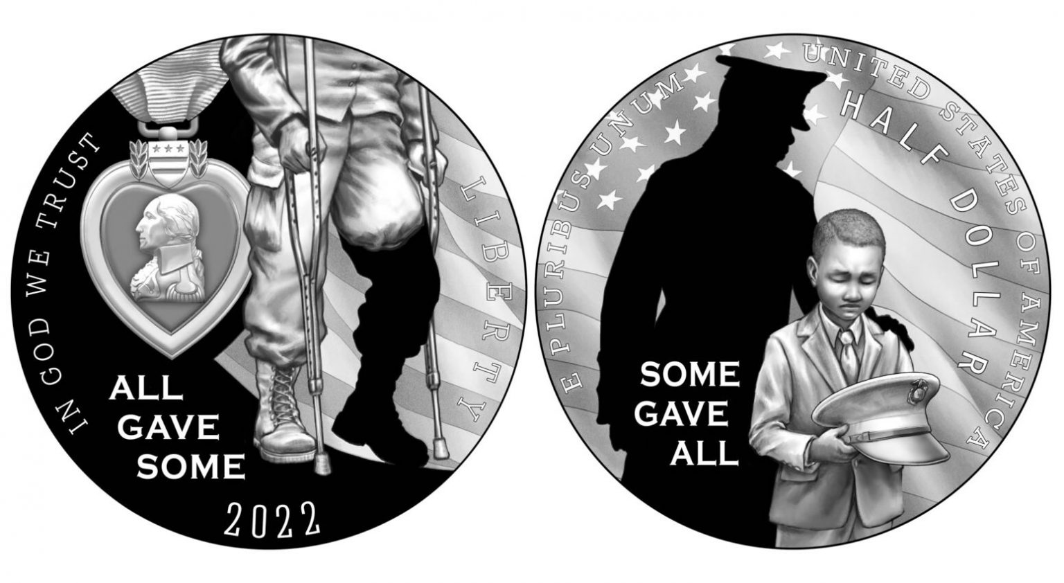 2022 National Purple Heart Hall of Honor Coin Designs Unveiled | CoinNews