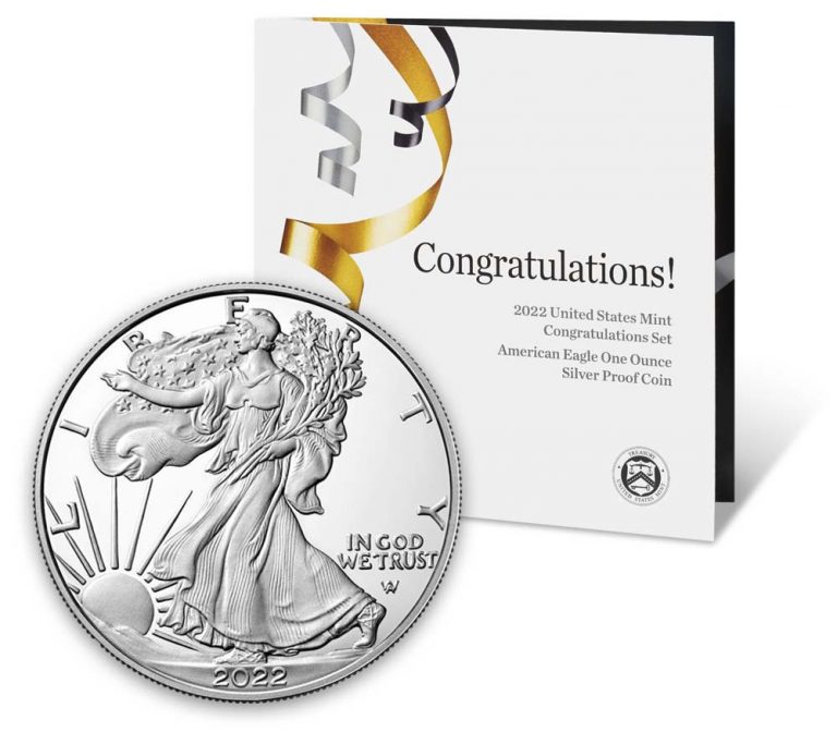 US Mint Sales: 2022-W Proof Silver Eagle at 673,987 | CoinNews