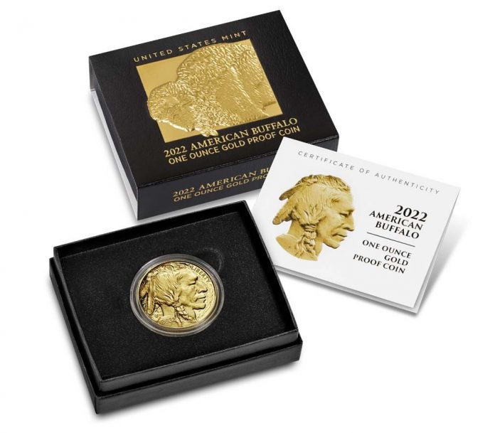 2022-W $50 Proof American Buffalo Gold Coin Released | CoinNews