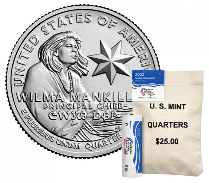 Wilma Mankiller Quarters Available | CoinNews