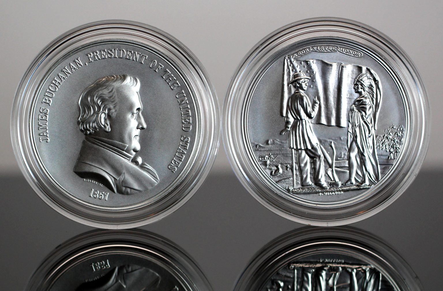 Abraham Lincoln Presidential Silver Medal Released