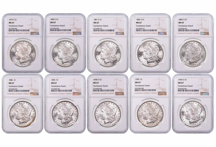 Morgan Dollars from Tombstone Hoard up for Grabs