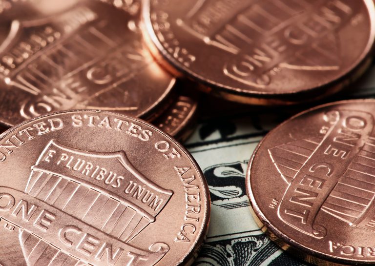 Coin Production in August at 14-Month Low, Pennies Skipped