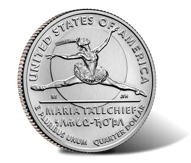 Maria Tallchief Quarters Now Available in Rolls and Bags
