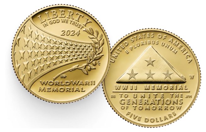 2024 Greatest Generation Commemorative Coin Images Unveiled