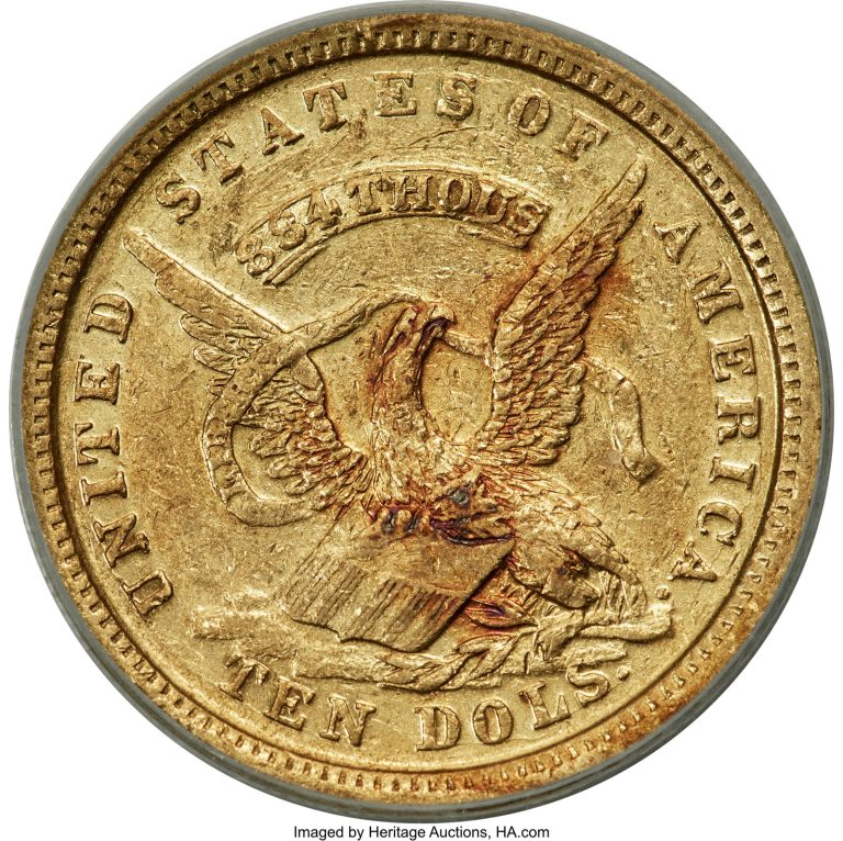 Heritage's Jan. 10-14 Coins Auction Features 1855 $50 Gold Piece