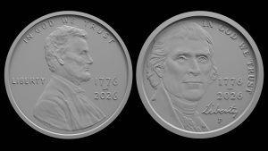 2026 Semiquincentennial Cent and Nickel Design Candidates