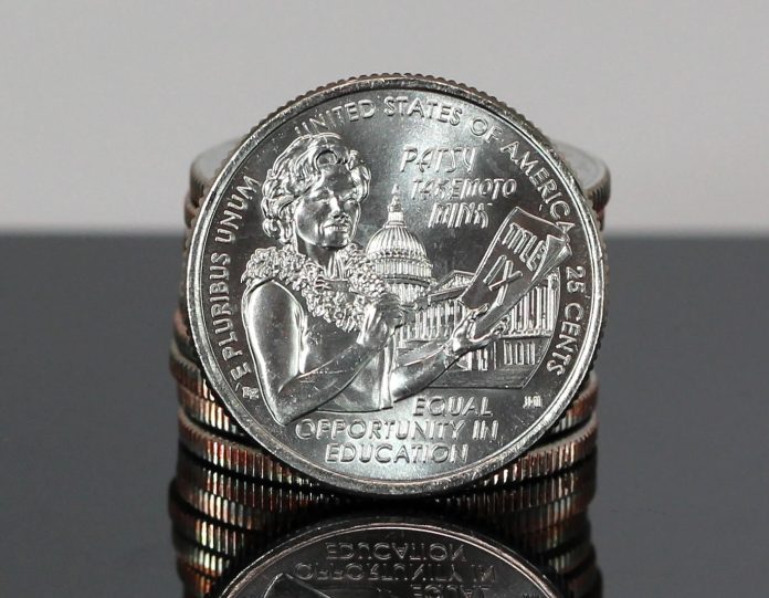 US Mint Sales: Patsy Mink Quarters Debut