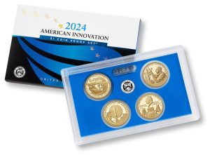 Proof Set of 2024 American Innovation Dollars Available