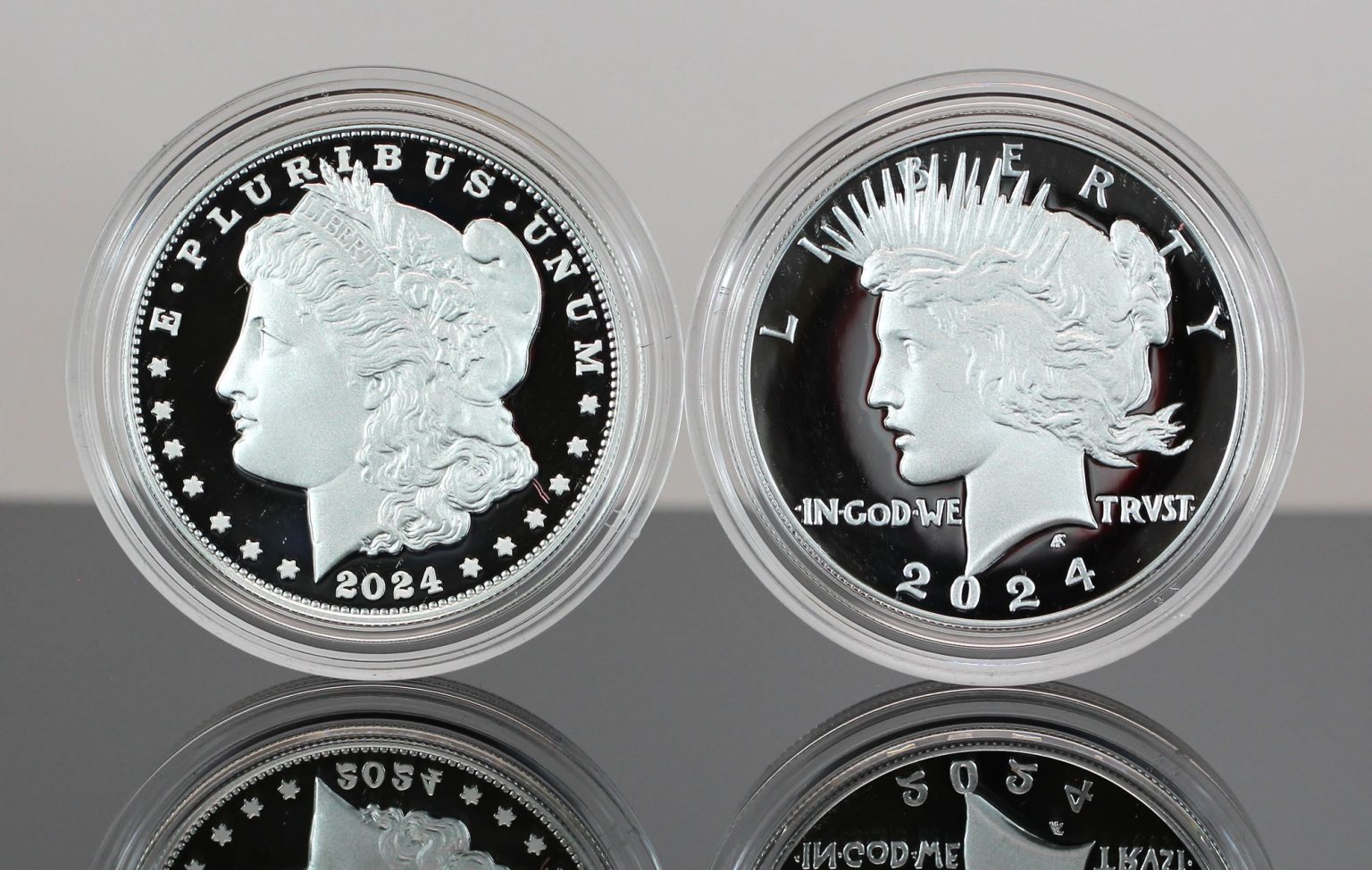 US Mint Sales: 2024 Proof Morgan and Peace Dollars Debut