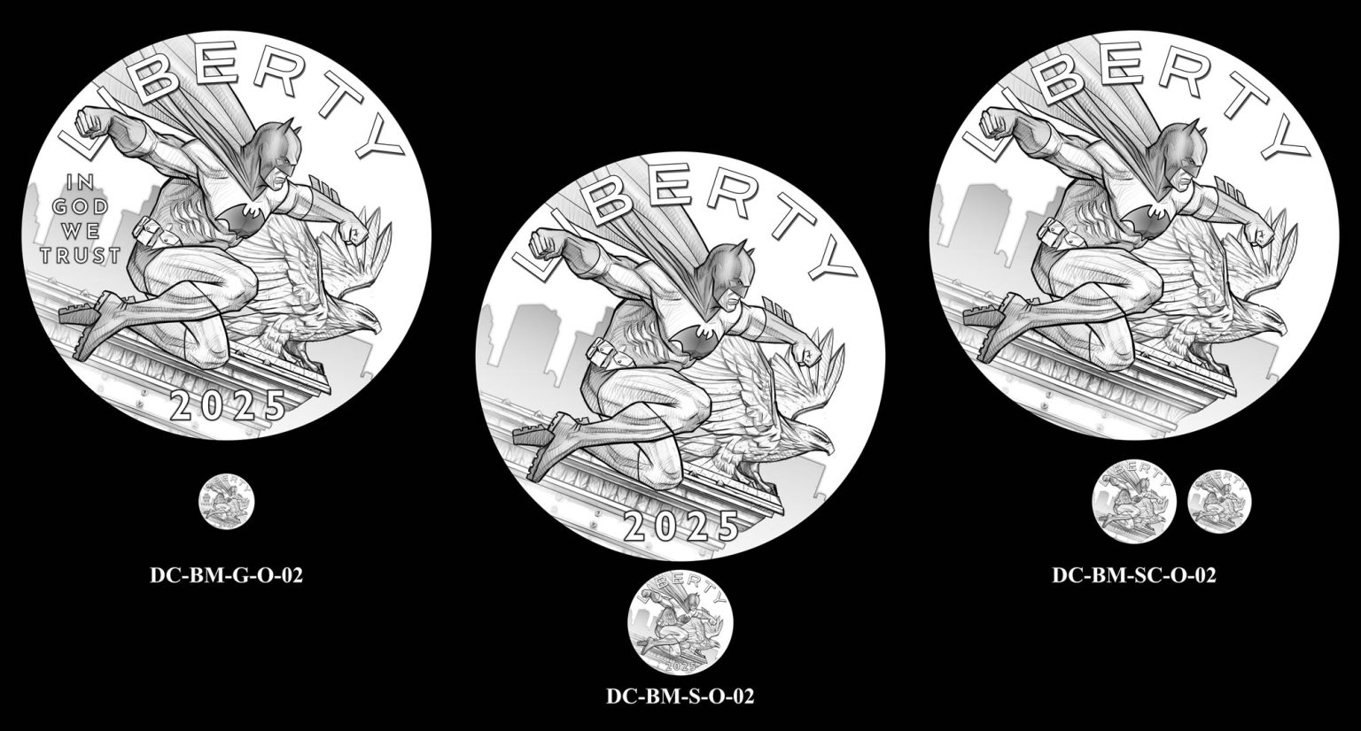 U.S. Mint 2025 Batman Coin and Medal Designs Recommended