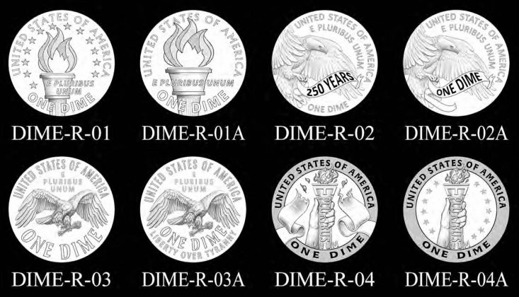 2026 Semiquincentennial Dime Designs Recommended | CoinNews
